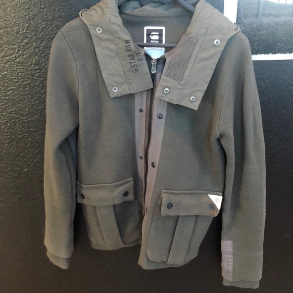 G-Star | Jackets & Coats | Gstar Raw Mens Sweater Jacket | Poshmark